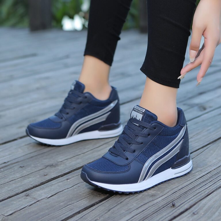 Women’s Sneakers With Hidden Heel Lift – City Walk BD